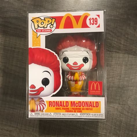 Funko Pop Ad Icons Ronald Mcdonald 139 Thailand Hobbies And Toys Toys