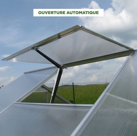 Fenêtre De Toit Manuelle Ou Automatique Serre Polycarbonate Jura