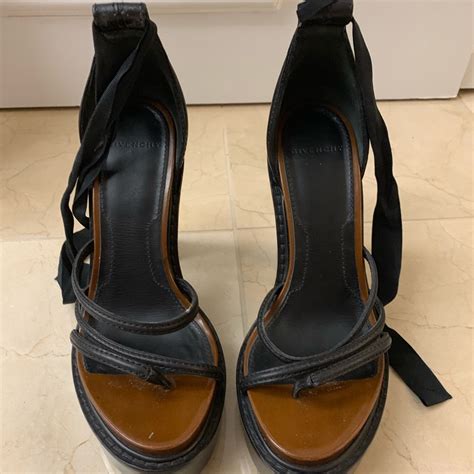 Leather Platform Givenchy Heels Gem
