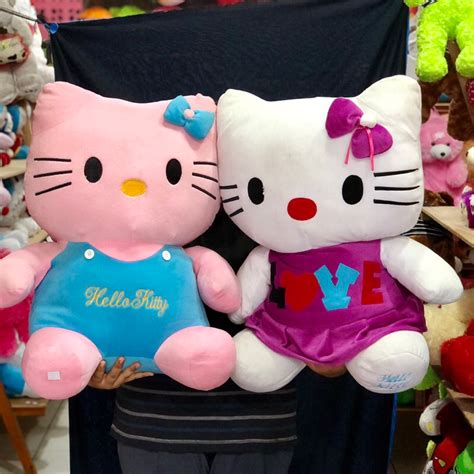 Jual Boneka Hello Kitty Duduk Besar Karakter Hello Kitty Duduk Sni Real Produk Boneka Hello