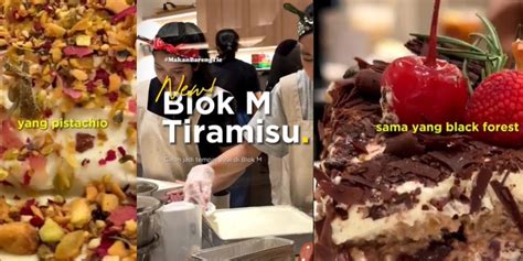 Baking World Maiku Tiramisu Café Blok M Cafe Baru Buka Yang Viral Banget