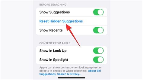 Resetting Hidden Siri Suggestions On Iphone A Step By Step Guide