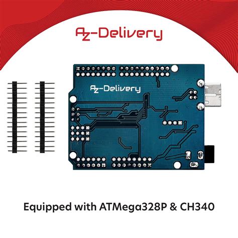 Arduino Uno R4 Set De 5 Cartes Microcontrôleur Az Atmega328