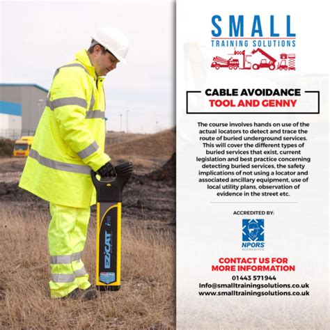 Cable Avoidance Tool And Genny Small Training Solutions
