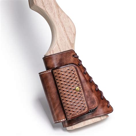Handmade Leather Rifle Cheek Risers Rustic Terrain Leathercraft