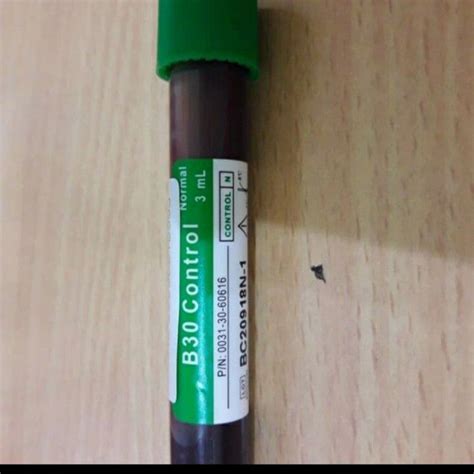 Control Normal Hematology Mindray B30