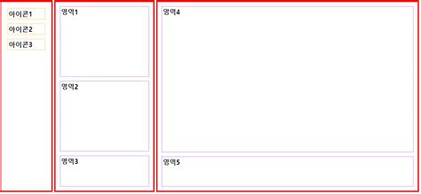 Htmlcss 레이아웃