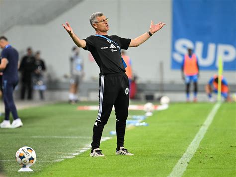 Ioan Ovidiu Sabău își Ceartă Jucătorii După Eșecul Suferit Cu Universitatea Craiova „nu Au Avut