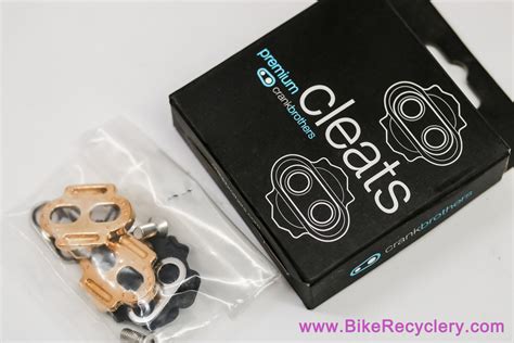 Crank Brothers Premium Cleats Eggbeater Candy Mallet Smarty Brass Bike Recyclery