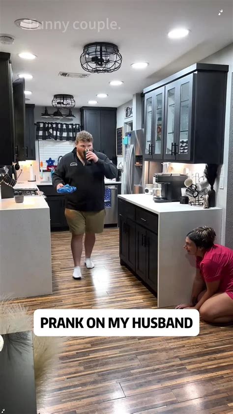 Wife Pulls Hilarious Prank On Husband Tiktok