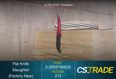 Flip Knife Slaughter ⭐️ Cs2 Skin