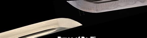 Types Of Bo Hi On Samurai Katana Swords