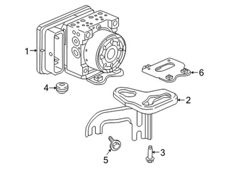 57100 T38 A11 Genuine Honda Modulator Assy Vsa