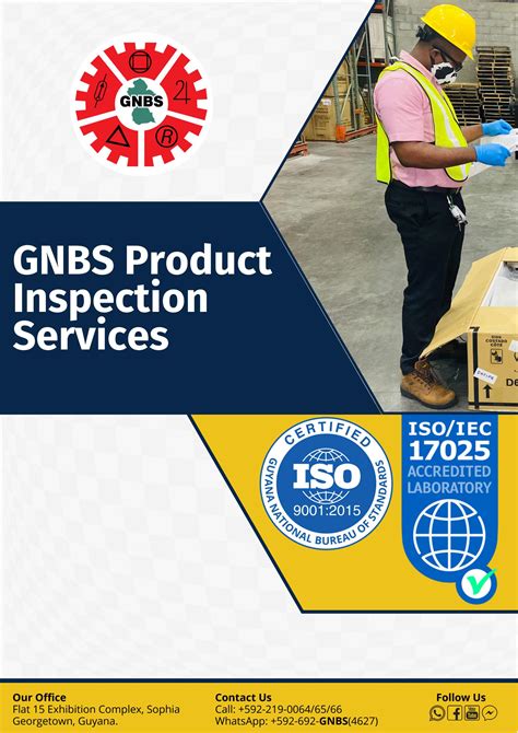 Gnbs Product Compliance Services By Guyana National Bureau Of Standards