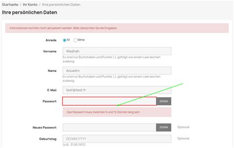 Missing Translation Password Must Be Between 5 And 72 Characters Long