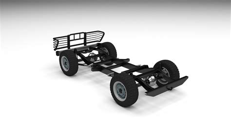 Suv Chassis 3d Model Cgtrader
