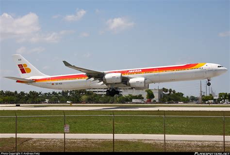 Ec Kzi Iberia Airbus A340 642 Photo By Andreas Fietz Id 205962