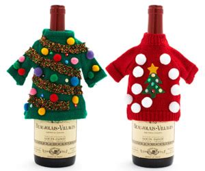 Ugly Christmas Sweater Wine Bottle Covers The Green Head