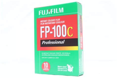 Tout Neuf Exp 2018 10 Fujifilm Fuji Fp 100c Pro Film Couleur