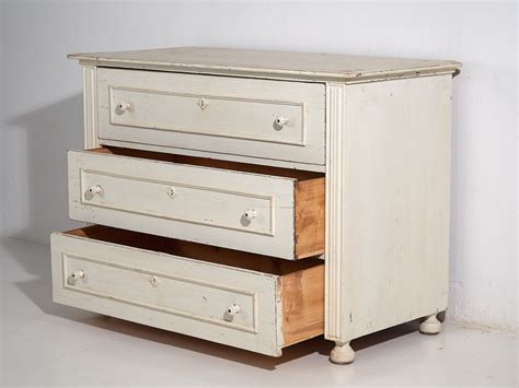 Commode Blanche Ancienne Commode En Bois Amaru