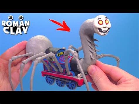 Thomasexe Spider With Clay Cursed Thomas The Train Engineexe