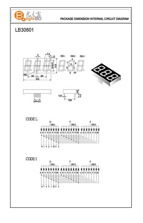 Digit Led Display Digit Segment From China Manufacturer Shenzhen Guangzhibao