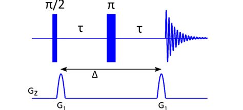 Hahn Echo Pulse Sequence With Two Equal Pfgs For The Measurement Of Download Scientific Diagram