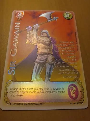 Sir Gawain Carta Myl Sacred Sword Salo Cuotas Sin Interés