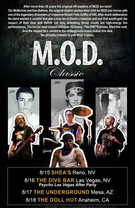 Mod Classic Announces New Lead Singer And First Us Show Dates Bpm