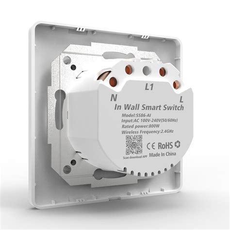 Wifi Smart Light Switch Push Button Smart Life App Vicedeal