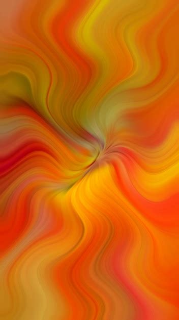 Premium Photo A Colorful Swirl Of Orange And Yellow With A Swirl Of