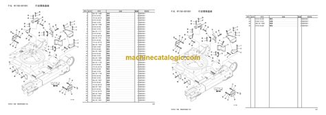 Komatsu Pc950 11mo Hydraulic Excavator Parts Book Dzby0001 And Up Machine Catalogic