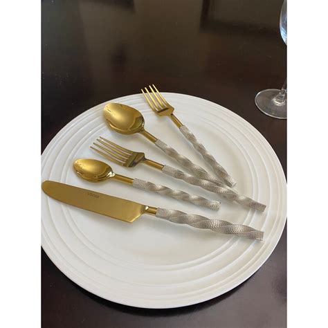 Classy R Us Vibhsa Designer 20 Piece Flatware Set Service For 4 Wayfair