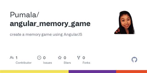 Github Pumalaangularmemorygame Create A Memory Game Using Angularjs