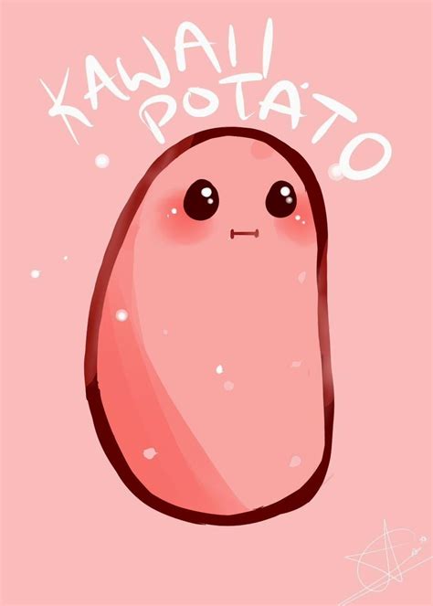 Cute Potato Wallpapers Top Free Cute Potato Backgrounds Wallpaperaccess