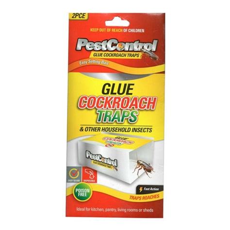 10pcs Cockroach Trap Bait Sticky Traps Glue Cockroaches Insect Big W