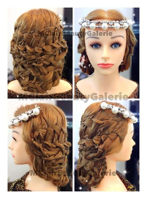 Elegant Bridal Combo Braid Updo Braided Updo Braids Braided Hairstyles