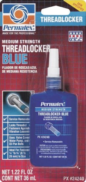Medium Strength Threadlocker Blue Shop Automotive Repair Kits At Low