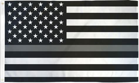 3x5 Usa Thin Gray Line American Correction Officer Law