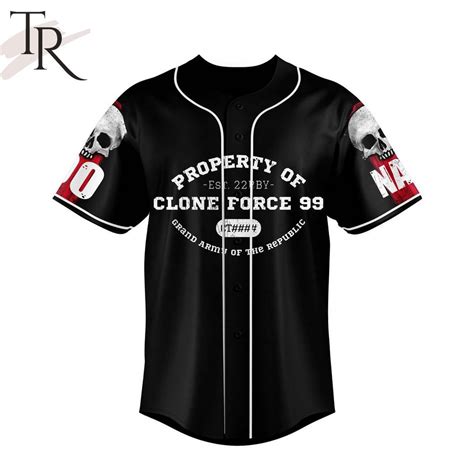 Star Wars The Bad Batch Custom Baseball Jersey Gardenleap Store