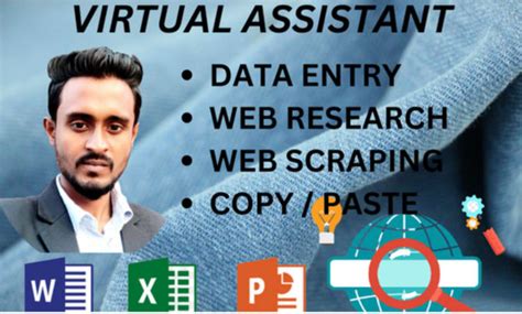 Be Virtual Assistant Data Entry And Web Research Expert By Skjoy94
