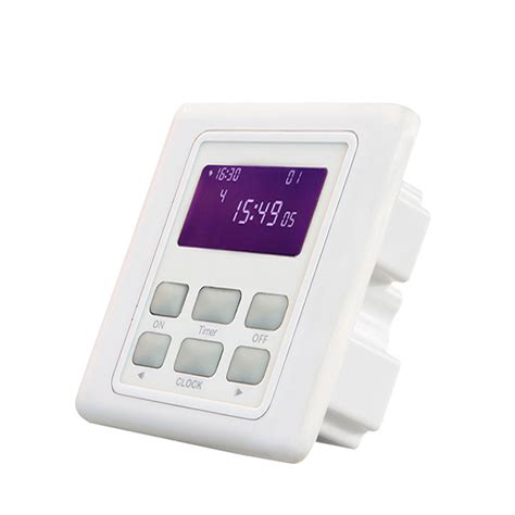 Automatic Timer Switch With Daily Multiple Period Settings China Key Pad And Timer Switch