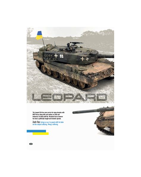 Afv134 1 35 Ukrainian Leopard 2a4 Afv Modeller