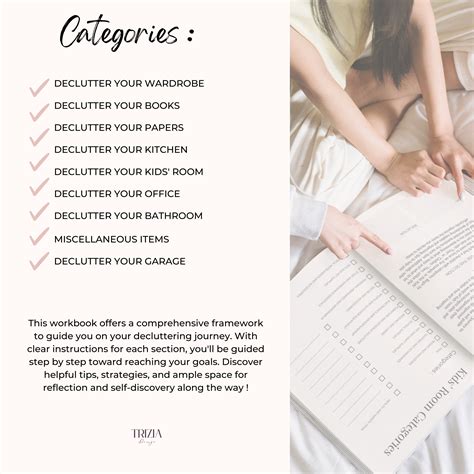 Declutter Workbookprintable Digital Guide For The Ultimate Declutter