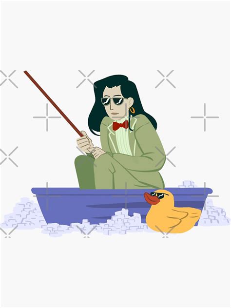 Taskmaster Aisling Bea In A Boat Sticker For Sale By Sanpape Redbubble