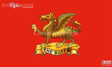 Prince Of Wales Royal Regiment The Buffs Flag Officially Licenced Mod