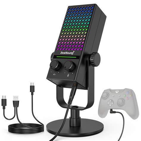 Gaming Rgb Mics Zealsound