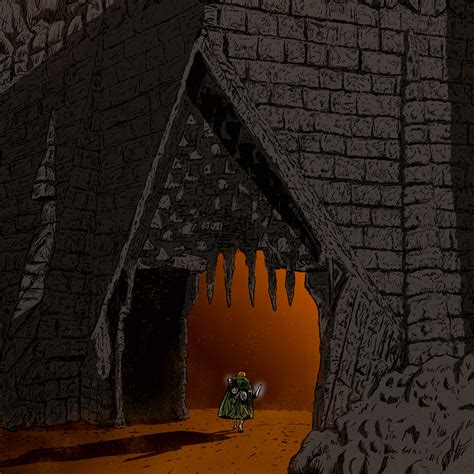 Sam Enters Cirith Ungol The Lord Of The Rings On Behance