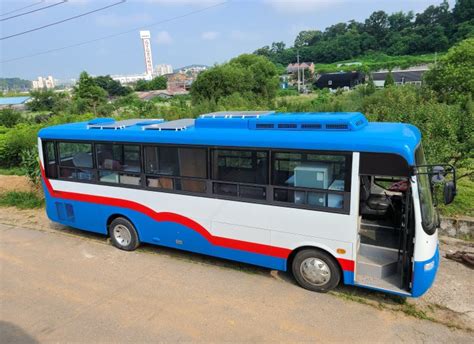 버스캠핑카 34인승 캠핑카제작 캠누리