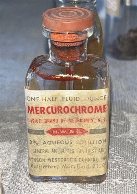 Self-love Is My Superpower: Mercurochrome. A Mercury Containing General...